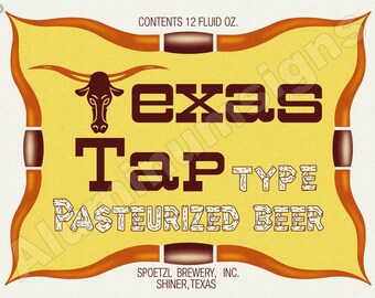 Beer Tap Label - Etsy
