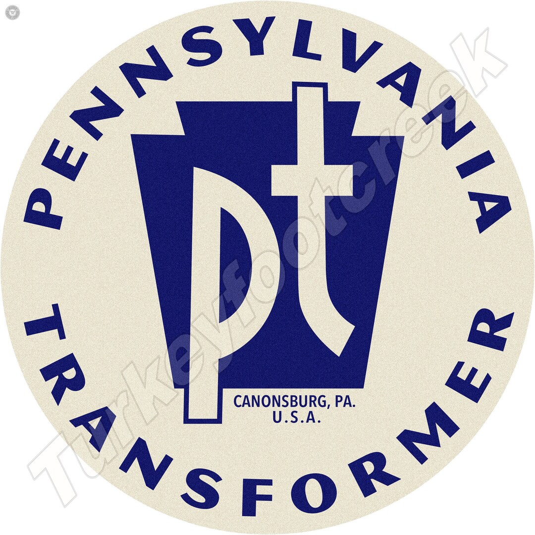 Pennsylvania Transformer 11.75 Round Sign - Etsy