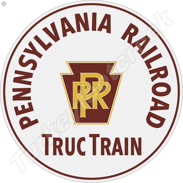 Pennsylvania Railroad Sign - Etsy