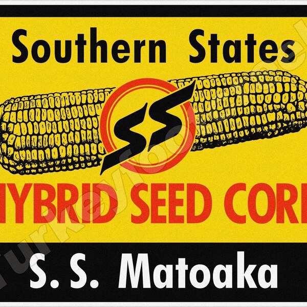 Seed Corn Signs - Etsy