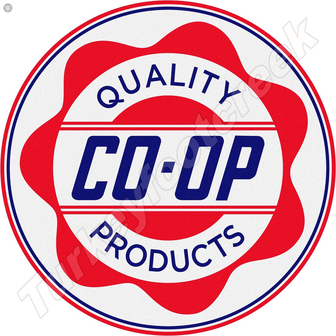 Co-op Quality Products 11.75" Round Sign - Etsy