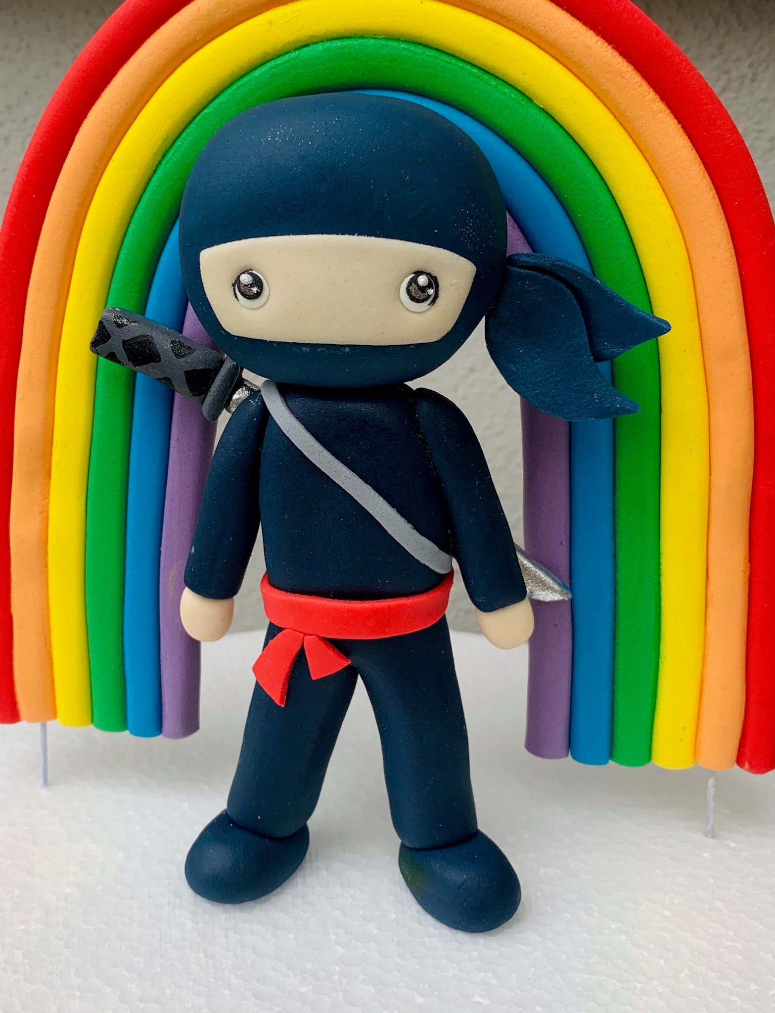 Ninja Cake Topper Ninja Boy Cake Topper Ninja Cake | Etsy