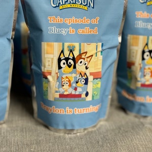 Custom Capri Sun Labels - Etsy