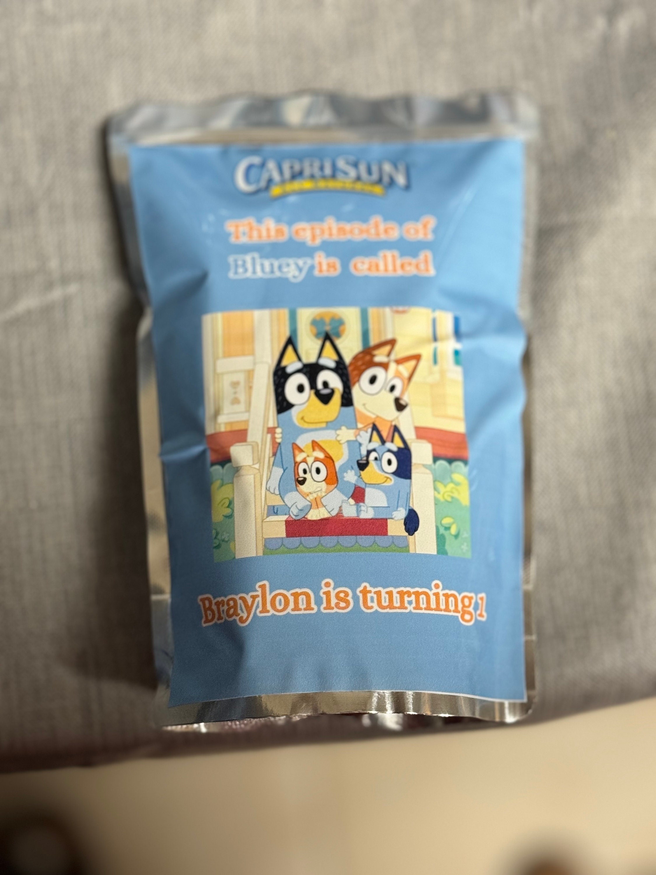 Custom Capri Sun Labels - Etsy