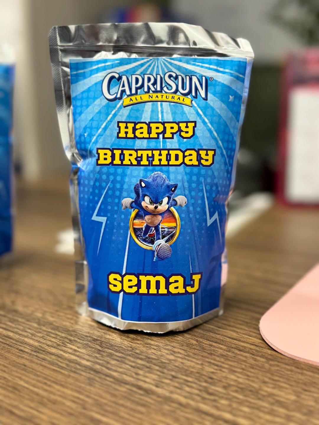Custom Capri Sun Labels - Etsy