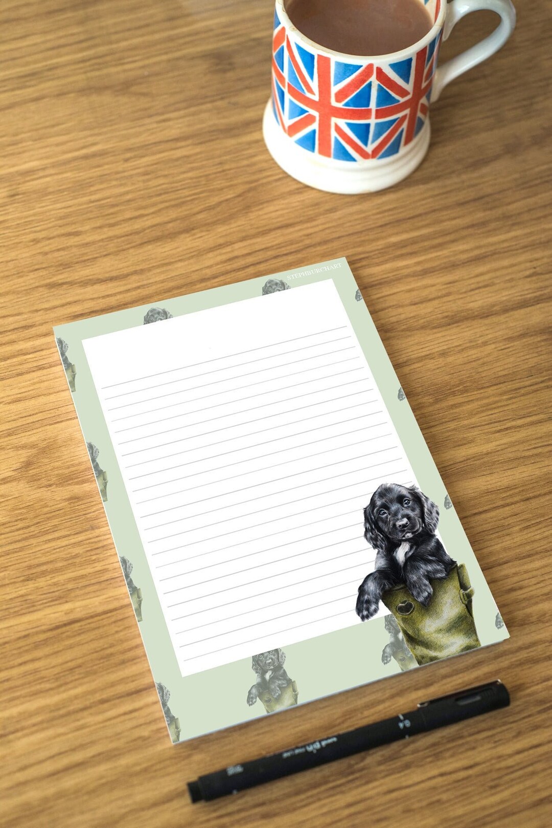 Cocker Spaniel Puppy Writing Paper. - Etsy