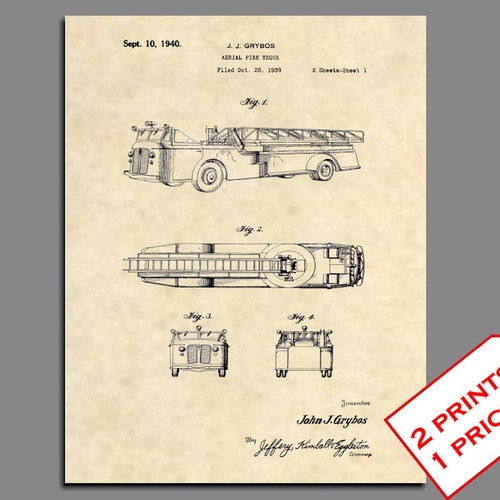 Automatic Fire Alarm Patent Print Poster 1898 Historical - Etsy