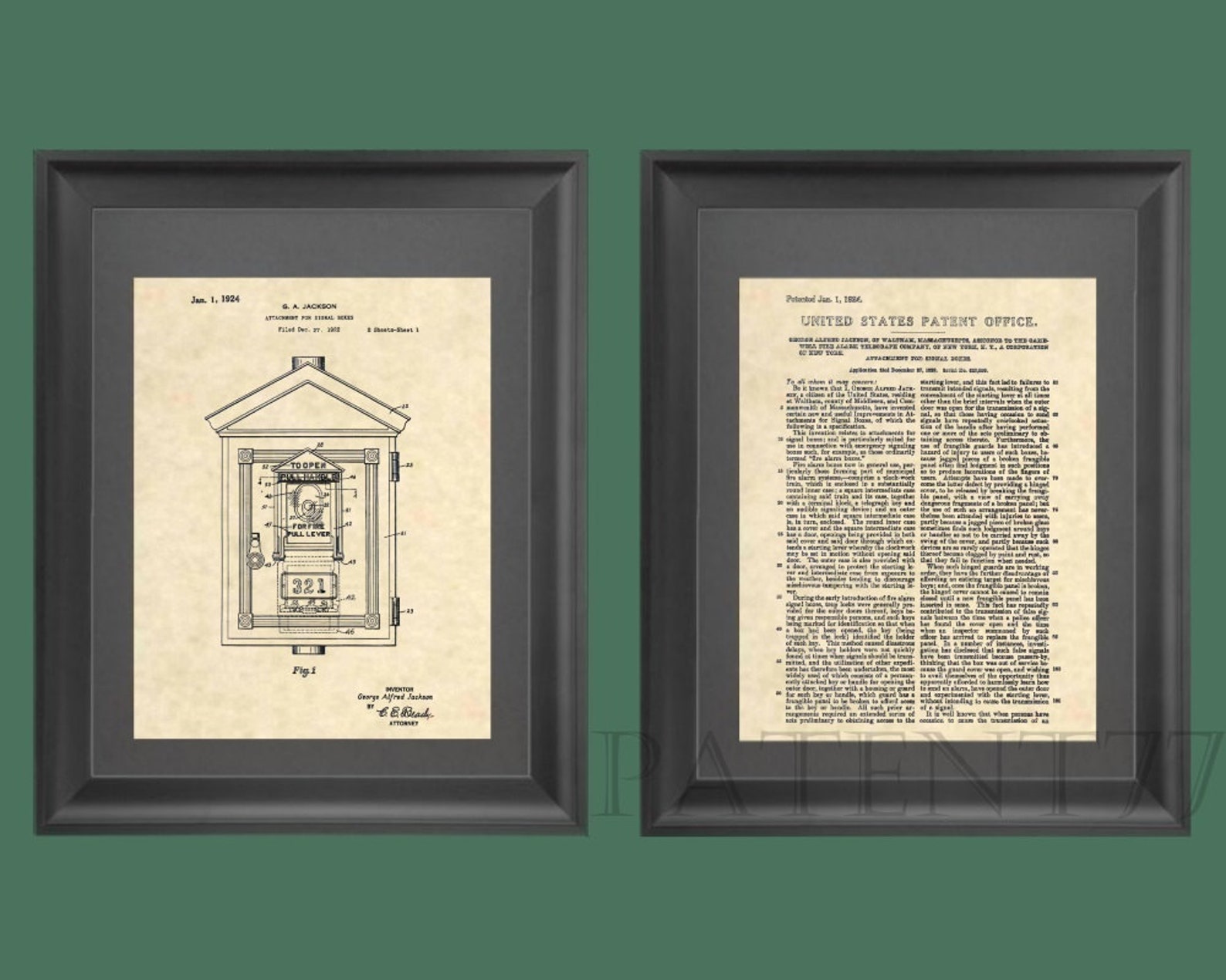 Fireman Home Decor Fireman Wall Art Fire Alarm Prints | Etsy