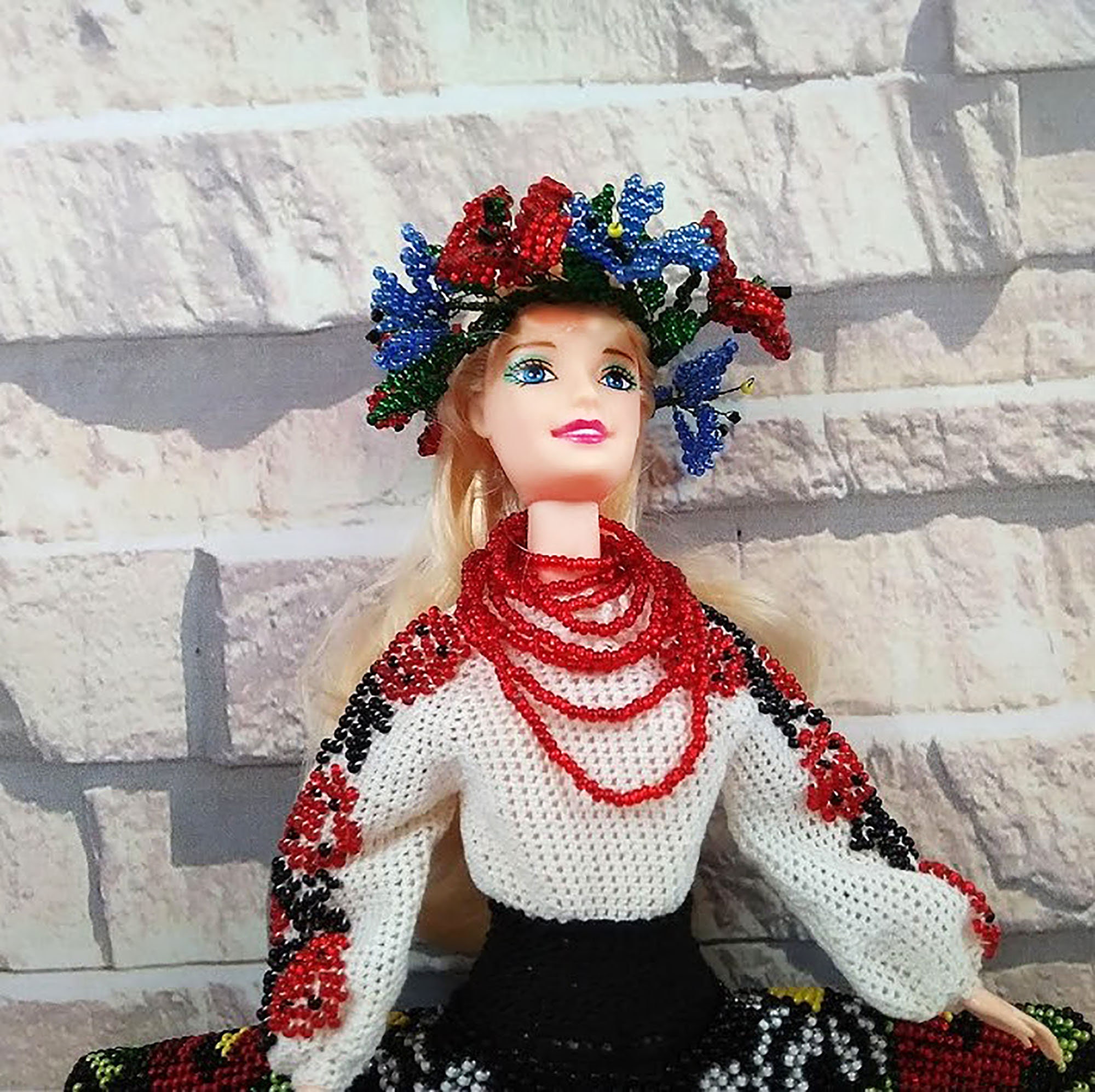 Barbie Clothes Handmade Ukrainian Doll Barbie Dress Crochet Etsy