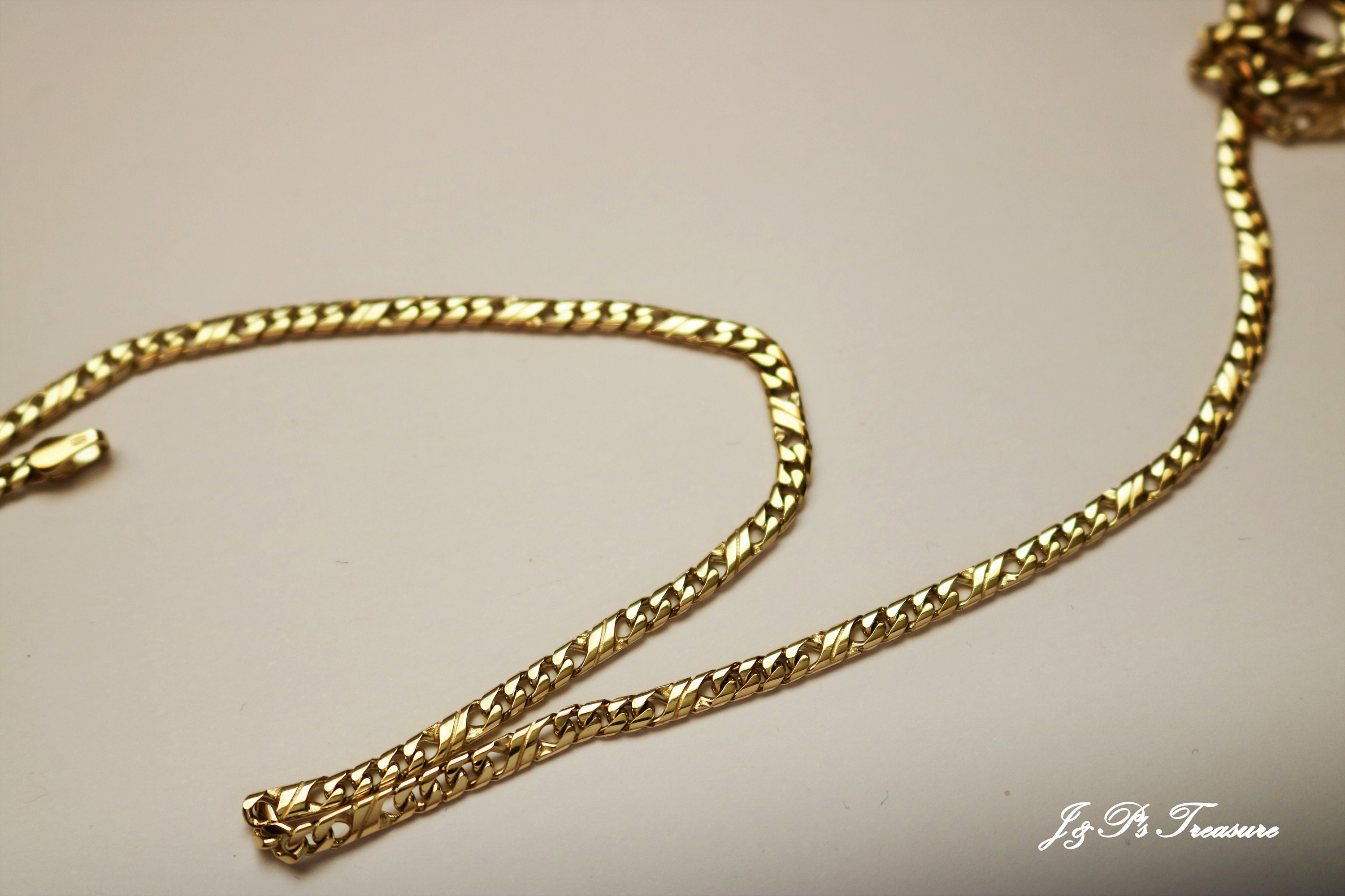 Personalized 14k or 18k Solid Gold Necklace Chain, 100% Handmade. - Etsy