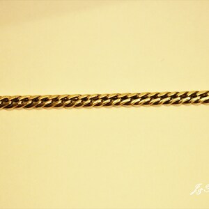 Personalized 14k or 18k Solid Gold Spiga Necklace Chain, 100% Handmade ...