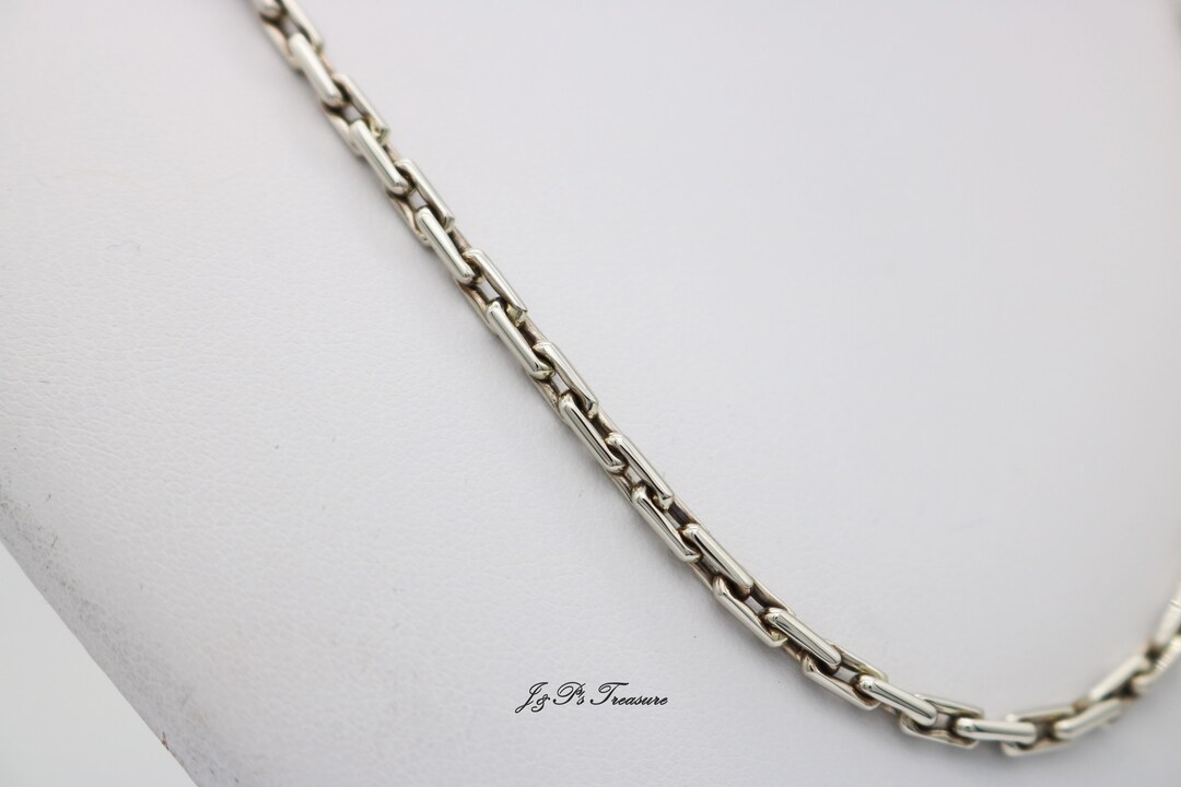 Personalized 14k Solid Gold Round Cable/anchor Necklace Chain, Length ...