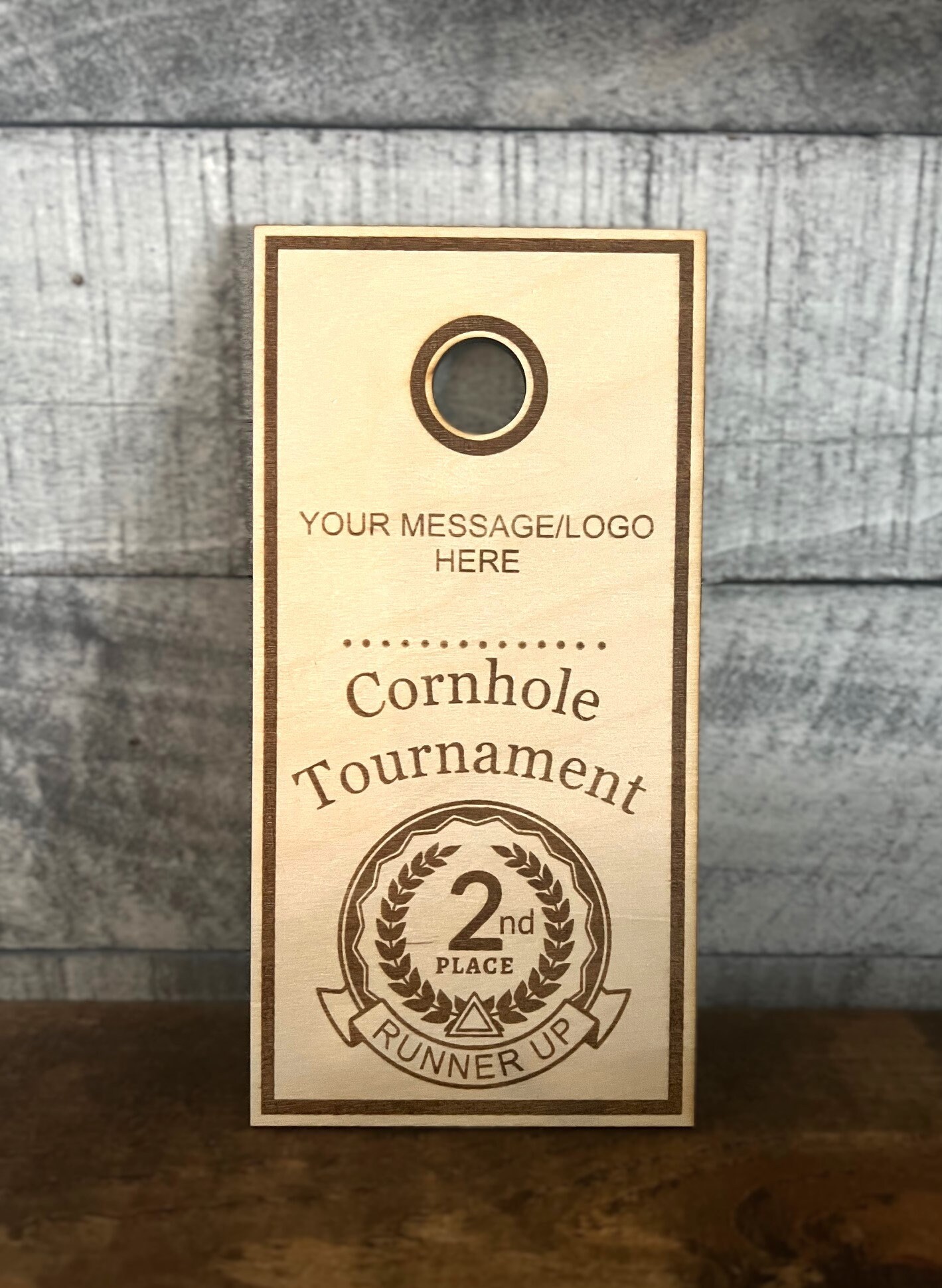 Miniature Cornhole Board Trophy Perfect for Cornhole Champions - Etsy