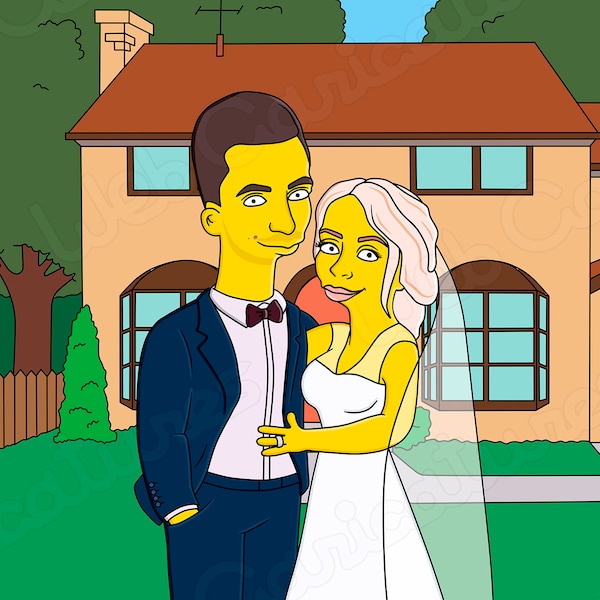 Wedding Portrait - Etsy