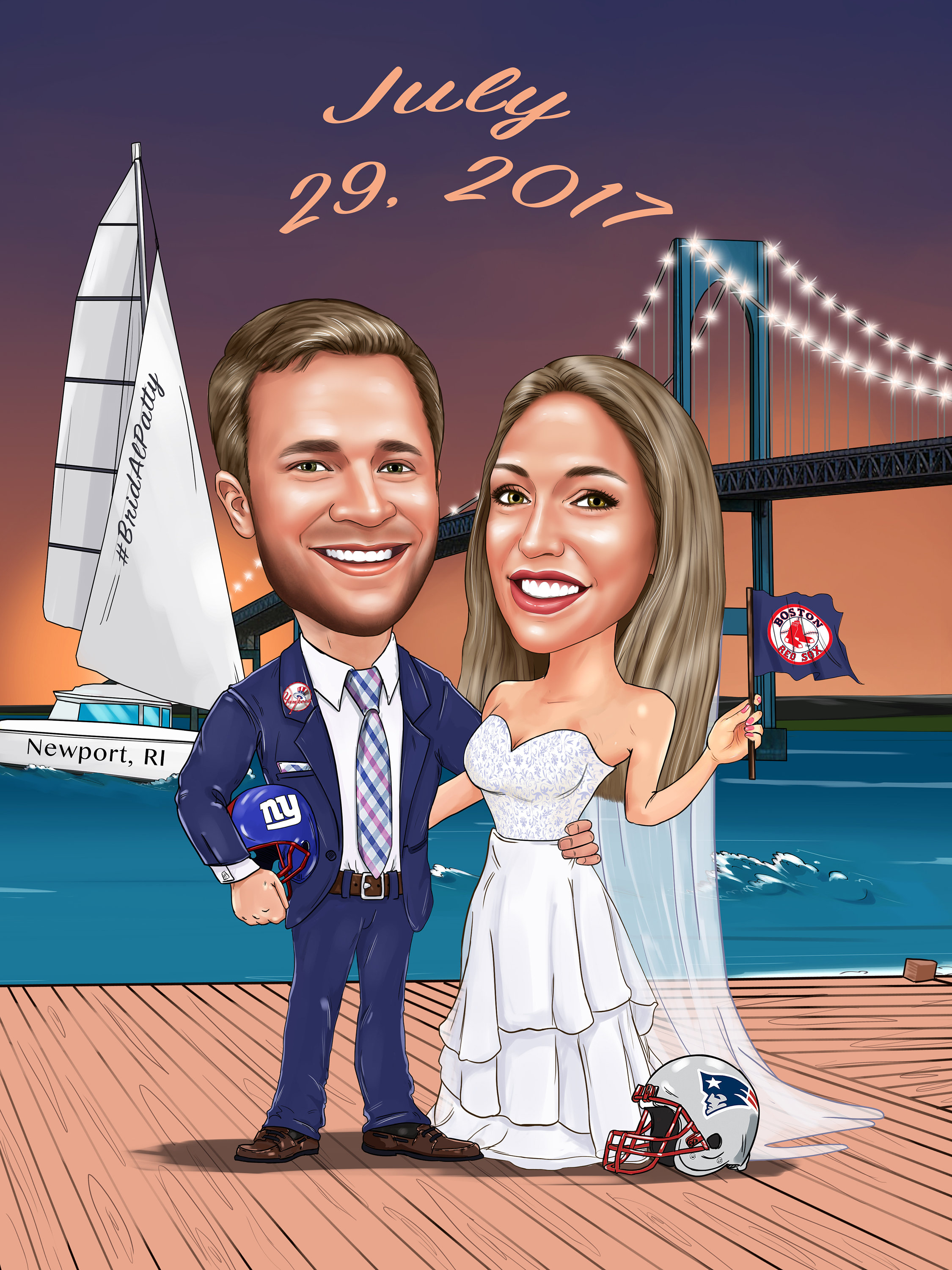 Custom Couple Cartoon Portrait From Your Photo Custom Couple - Etsy