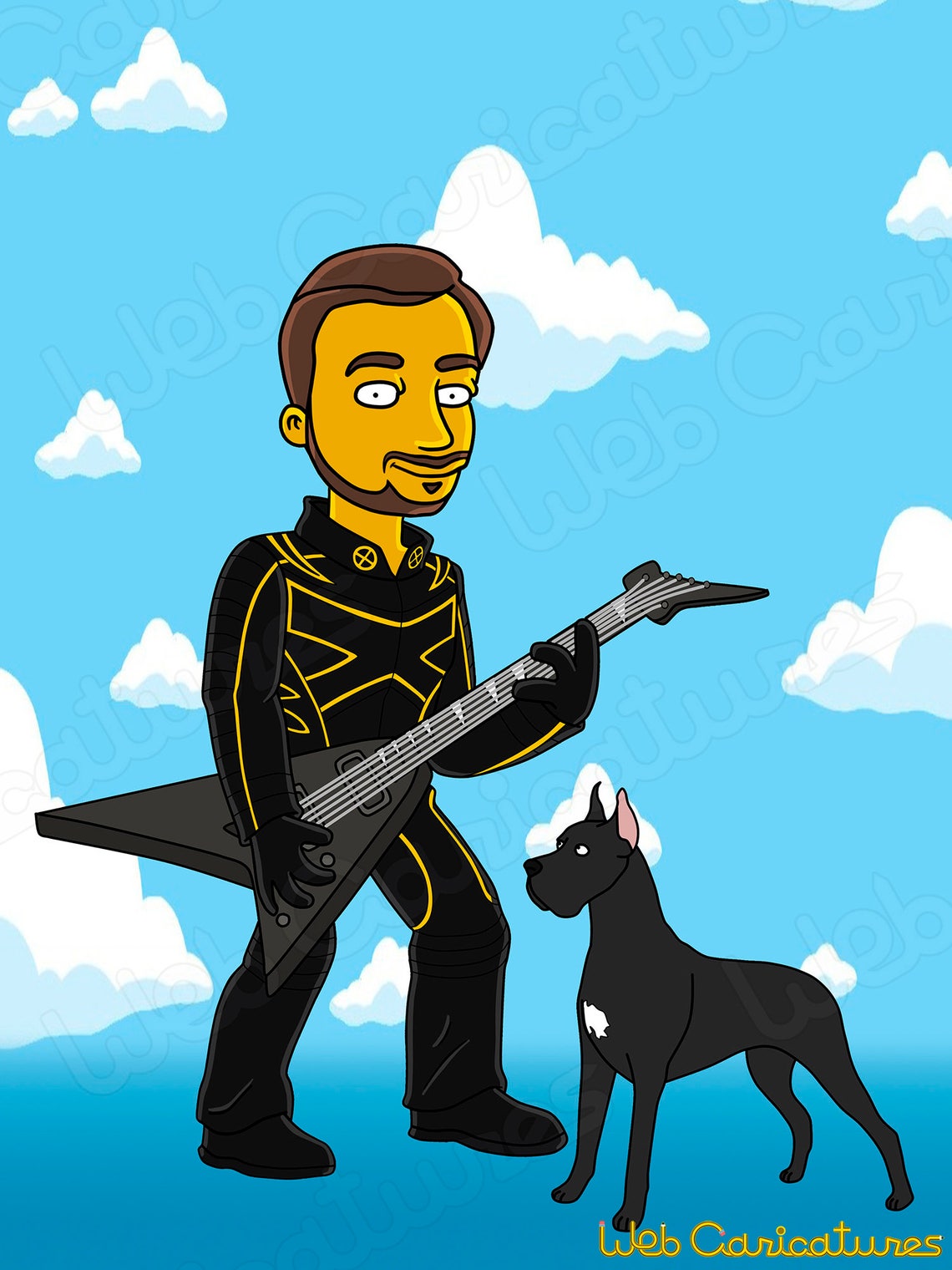 Custom Simpson Portrait From Your Photo Simpson Cartoon - Etsy