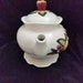 Vintage Ceramic Teapot BICO Fruit and Leaves Hold 48 Fluid Ounces - Etsy