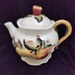 Vintage Ceramic Teapot BICO Fruit and Leaves Hold 48 Fluid Ounces - Etsy