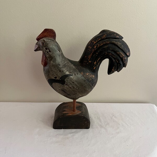 Rooster Statue - Etsy