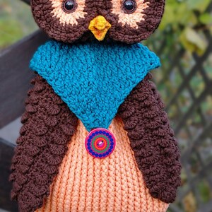 Crochet Pattern Backpack owl - Etsy