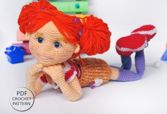 Crochet Pattern Doll Tonya - Etsy