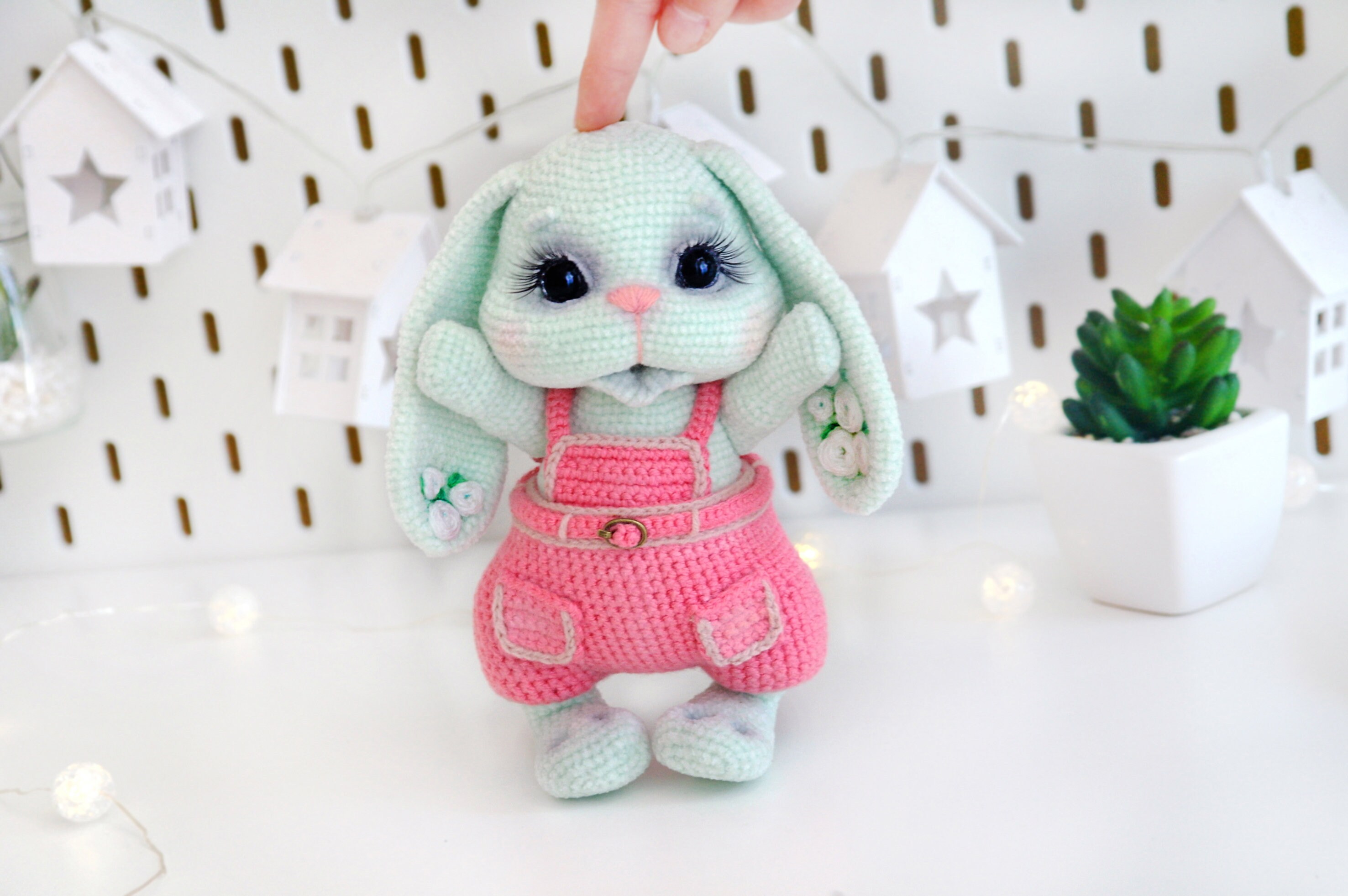 Crochet Pattern the Mint Bunny - Etsy