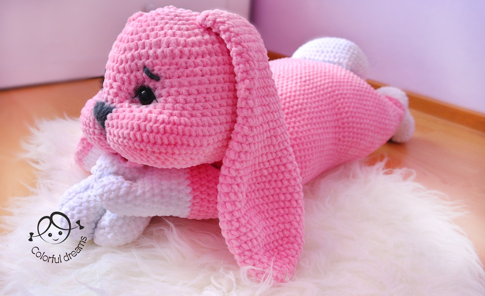 Crochet Pattern the Big Softy Bunny - Etsy