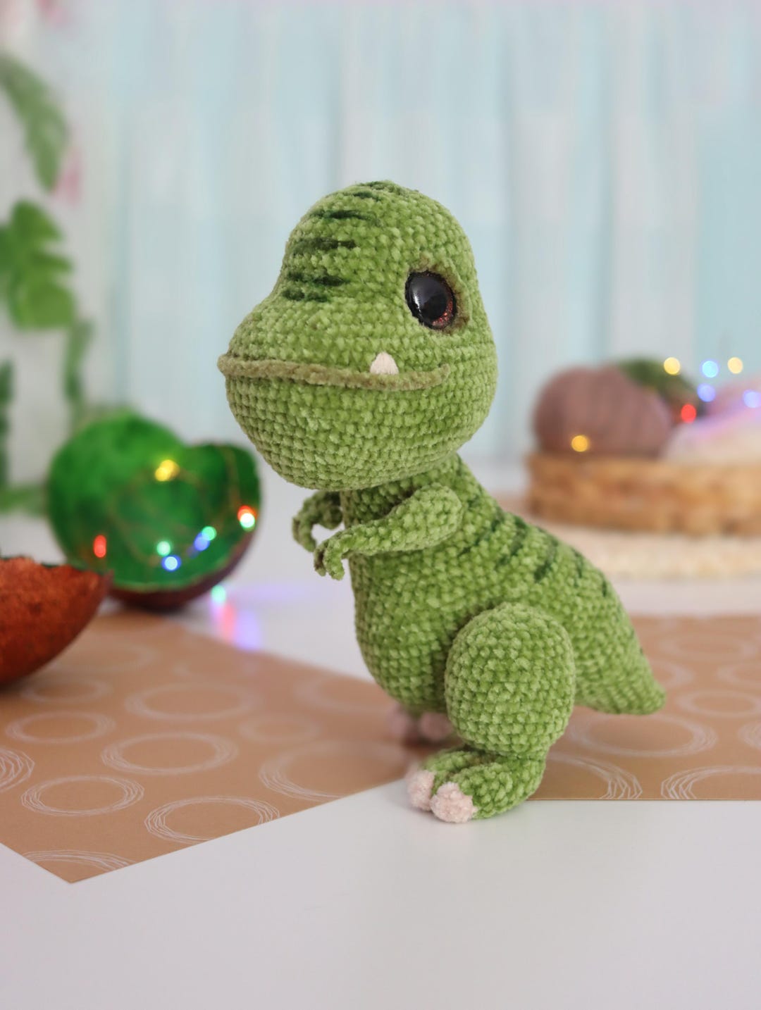 Crochet Pattern T-rex - Etsy