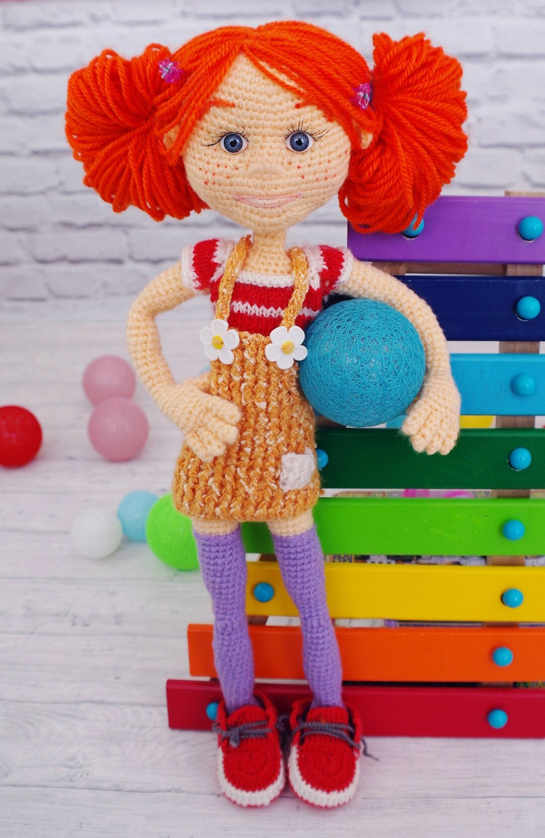 Crochet Pattern Doll Tonya - Etsy