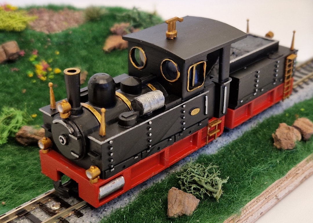 Evan 030 Locomotive and Tender for Narrow Gauge 009 / Hoe / Hon30 for ...