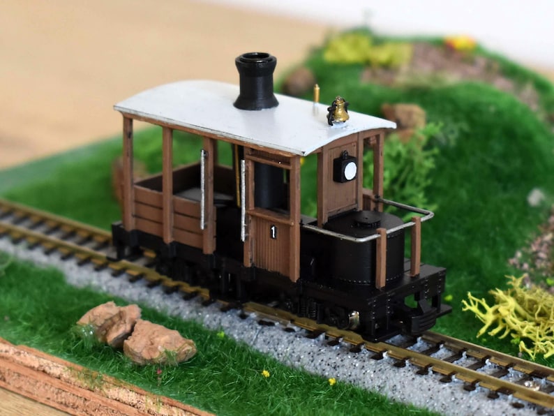 Climax Class A Locomotive for Narrow Gauge Hoe / Hon30 for Kato 105 ...