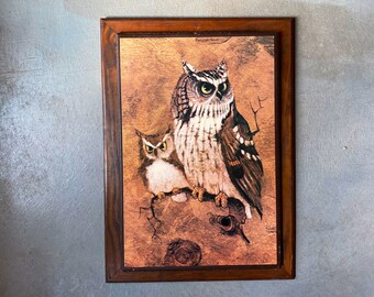 Owl Wall Plaque | Etsy