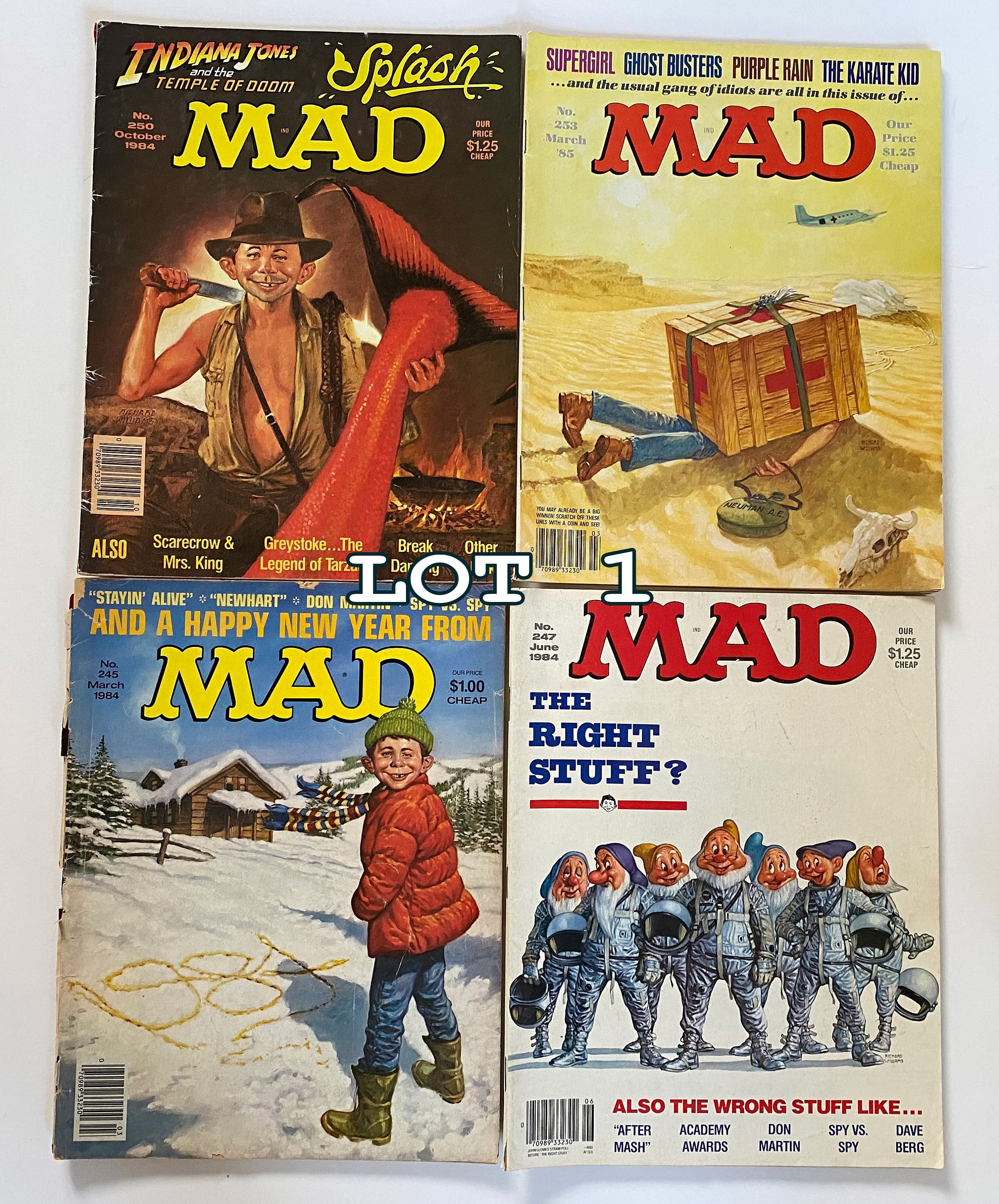 Mad Magazine Covers 1980s