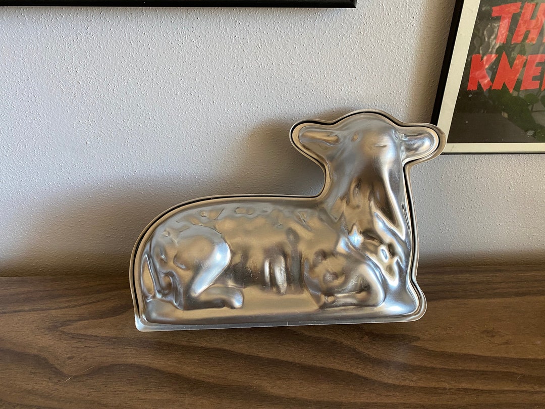 Nordic Ware Lamb Cake Pan Aluminum Vintage Easter Mold - Etsy
