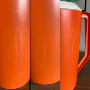 Rubbermaid Pitcher Orange With White Top | Strainer Lid 2 1/4 Qts - Etsy
