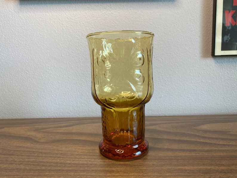 Libbey Country Garden Daisy Tumblers CHOOSE Large or Small - Etsy