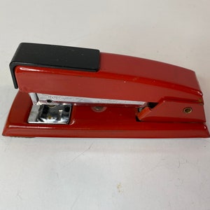 Red Swingline stapler vintage | Etsy