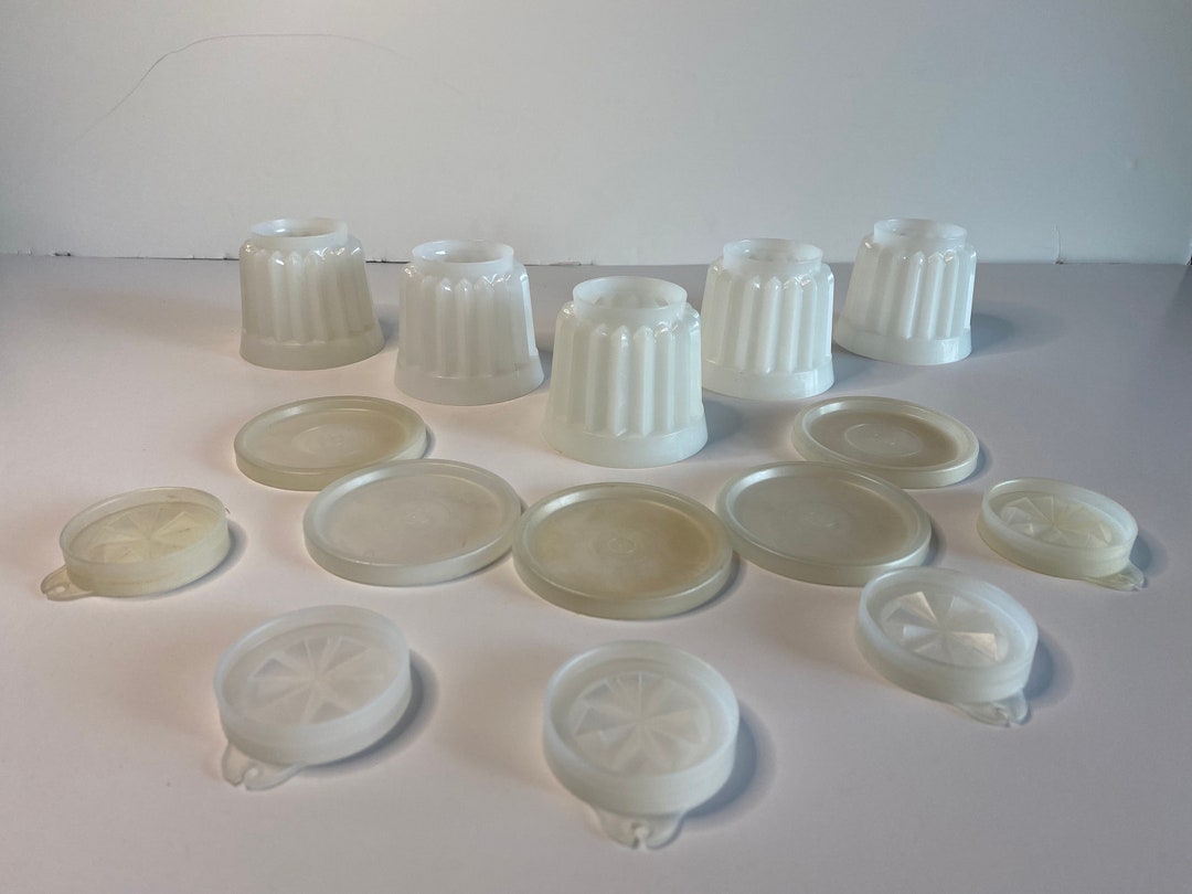Tupperware Parfait Jello Molds Set of 5 - Etsy