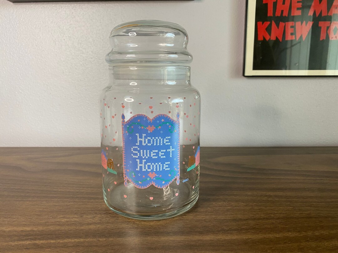 Lidded Candy Jar | 80s Jelly Bean - Etsy