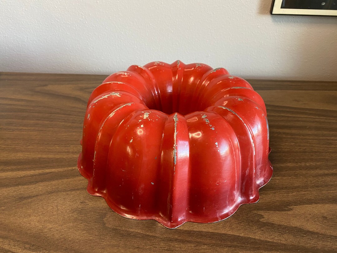 Vintage Bundt Pan | Fluted Tube Cake Pan Non-stick - Etsy