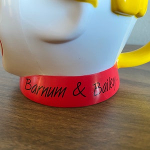 Clown Mug Ringling Brothers & Barnum and Bailey Circus - Etsy
