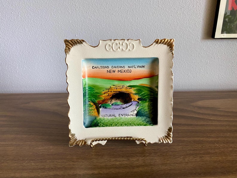 Carlsbad Caverns Souvenir Plate - Etsy