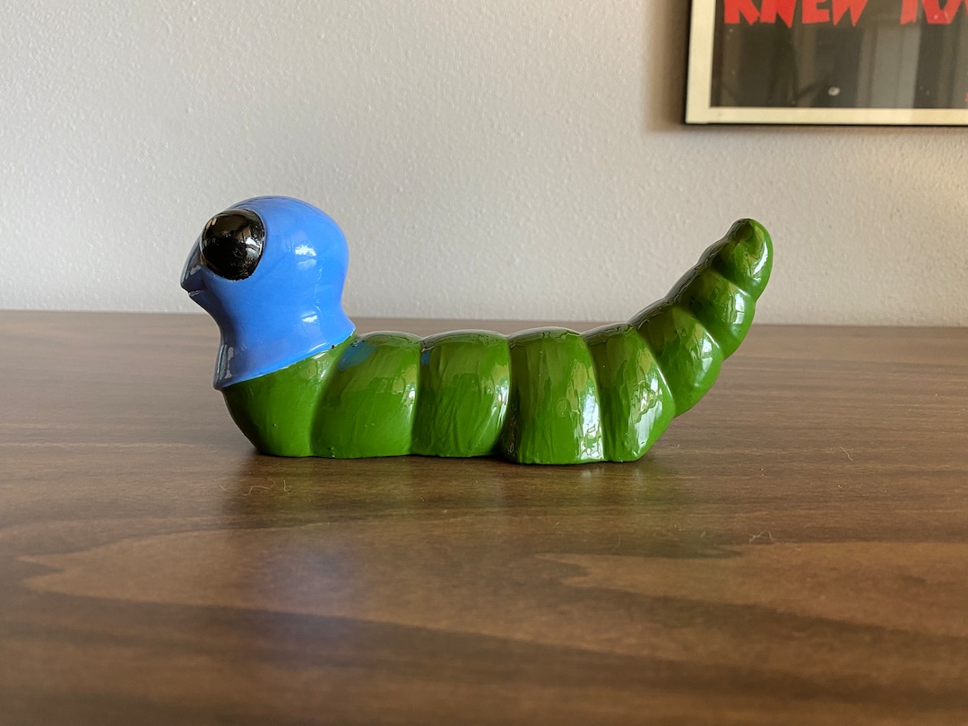 Ceramic Caterpillar | 70s Decor - Etsy
