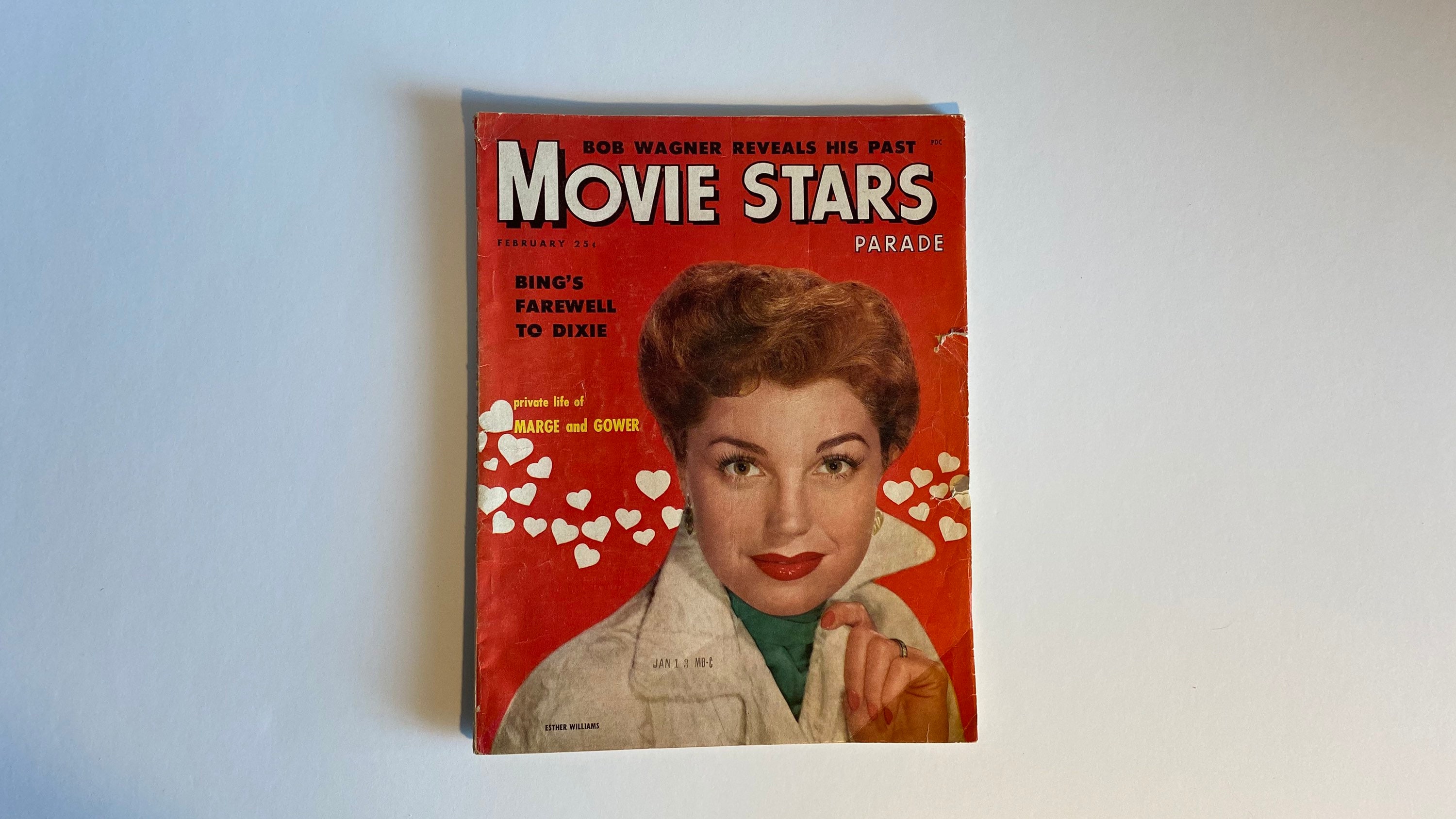 Vintage Hollywood movie magazines mid century film stars | Etsy