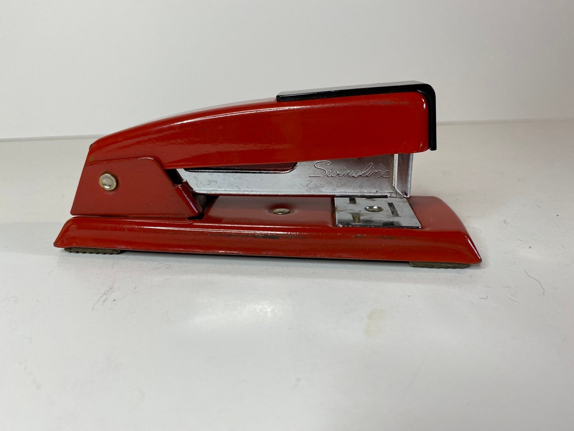 Red Swingline stapler vintage | Etsy