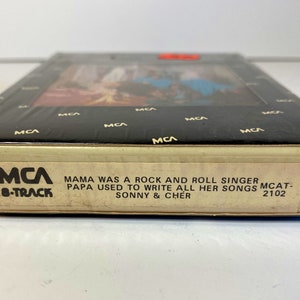 Sonny & Cher 8 Track Tape sealed in Original Slipcase Mama Was a Rock ...