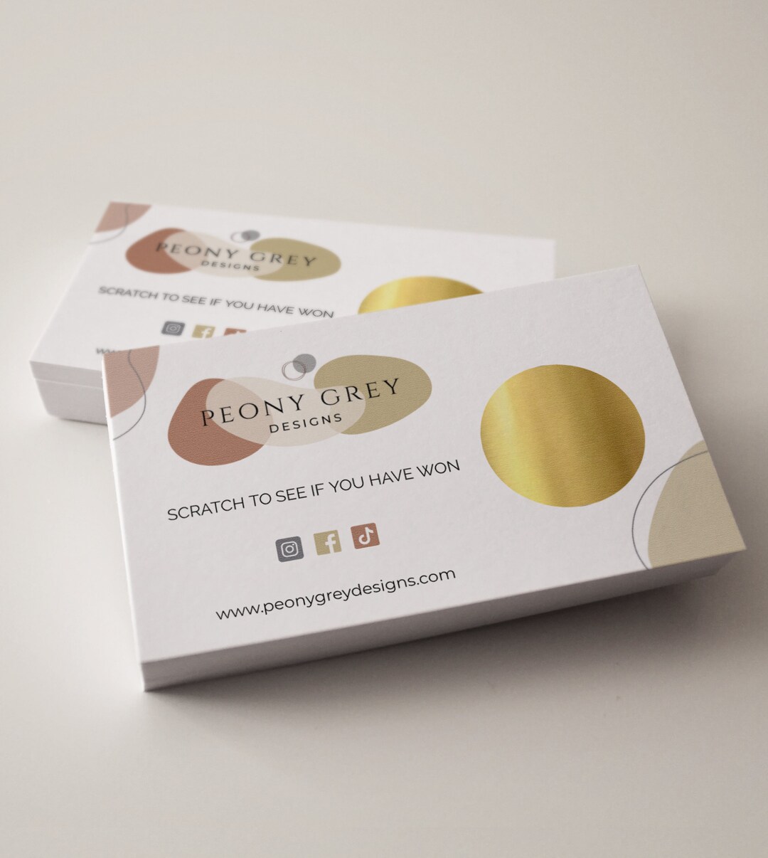 Business Scratch Cards, Business Cards, Scratch Cards, Thank for Your ...