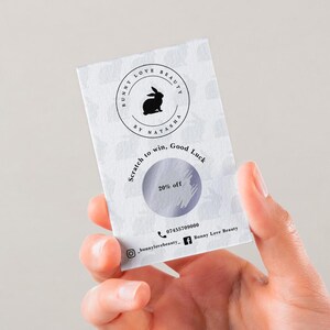 Business Scratch Cards, Business Cards, Scratch Cards, Thank for Your ...