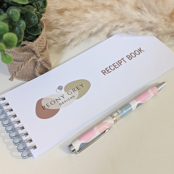 Business Receipt Book Customer Receipt Book Craft Fair - Etsy