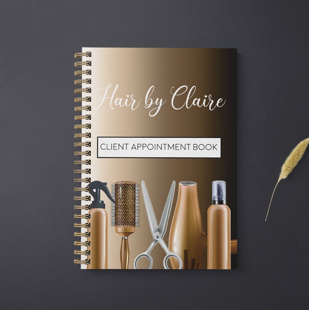 Hair Stylist Appointment Book, Hairdresser Appointment Book ...